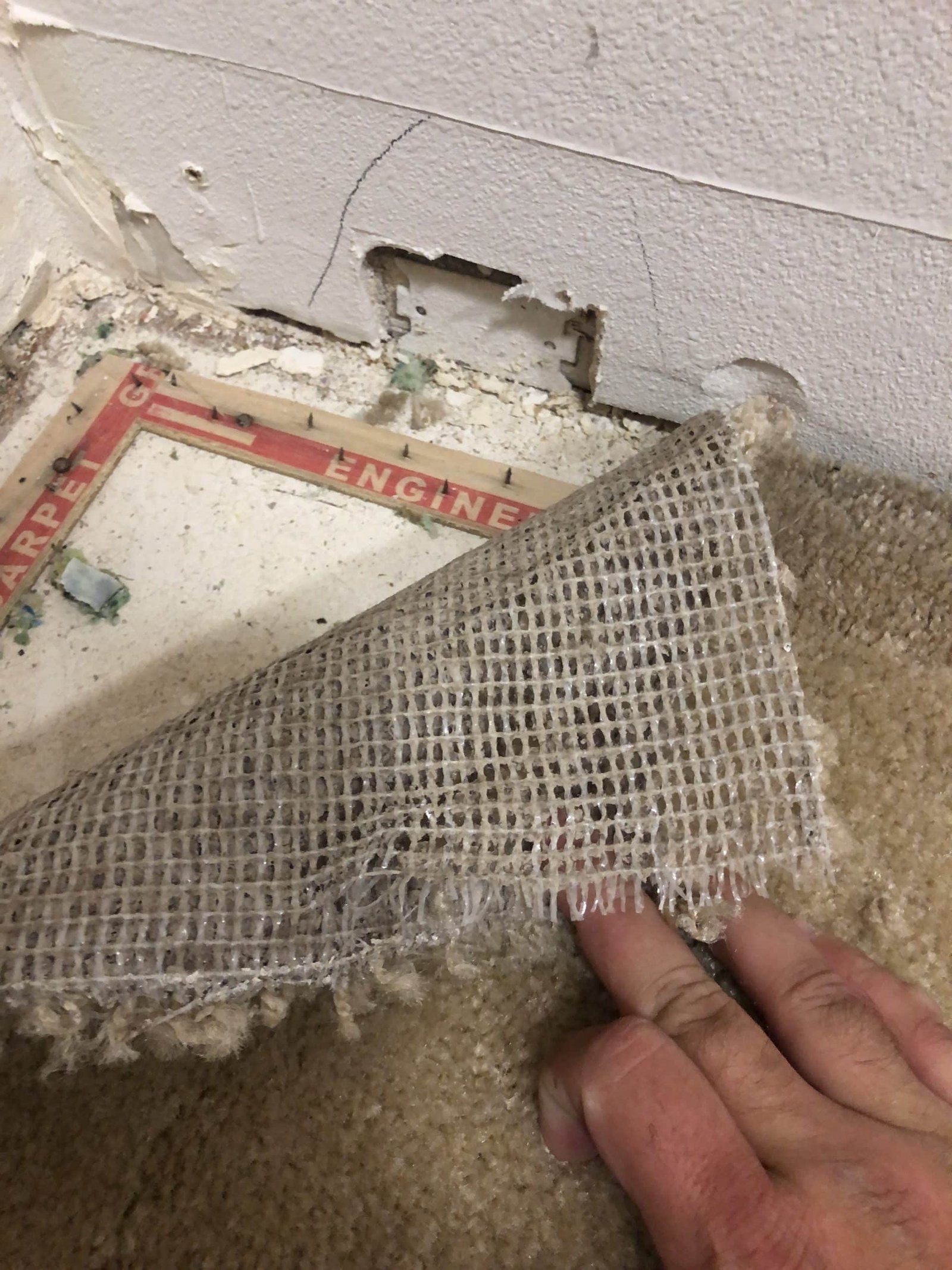 Water Damage Project in Fillmore - JW Home Care